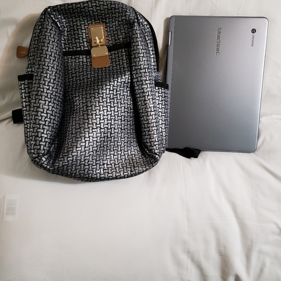 Bags | Bs Vegan Leather Multifunction Backpack | Poshmark